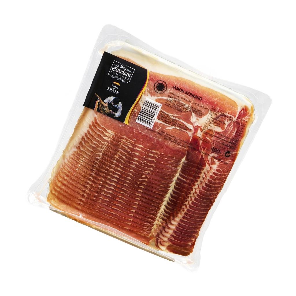 Don Esteban Jamón Serrano 400 g / 14 oz » ¡Lo mejor más cerca de vos!